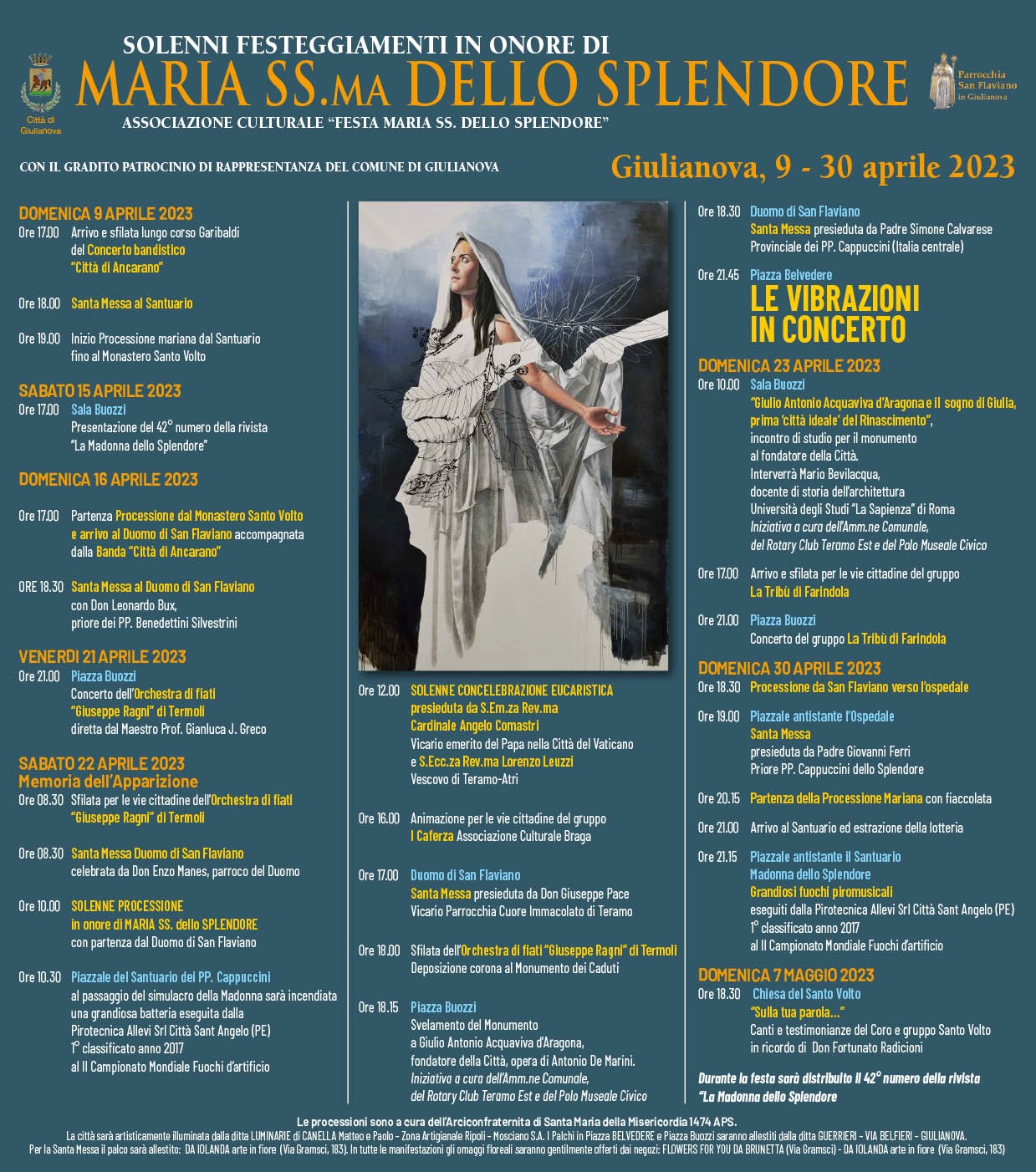 SOLENNI FESTEGGIAMENTI IN ONORE DELLA MADONNA DELLO SPLENDORE ...